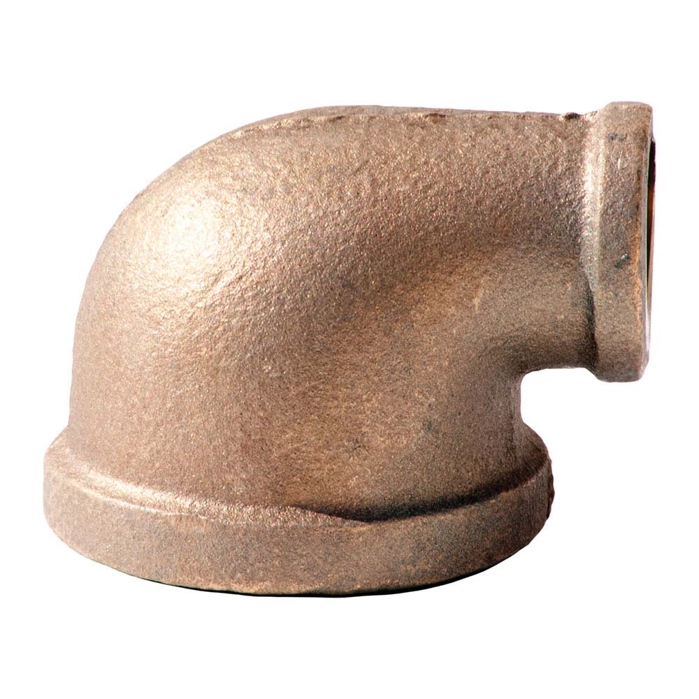 Merit Brass - Brass Pipe Reducing Elbow: 1-1/4 x 1" Fitting, FNPT x ...