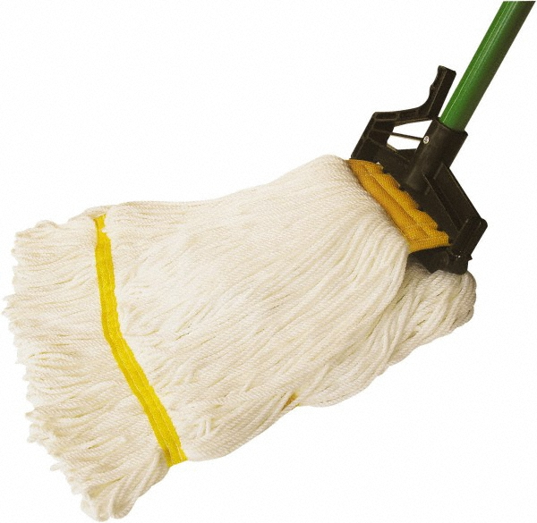 O-Cedar - Wet Mop Loop: Large, White Mop, Microfiber | MSC Direct
