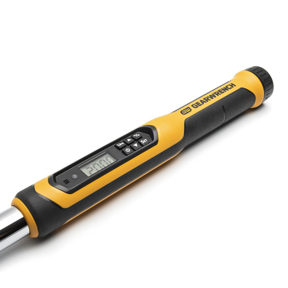 GEARWRENCH - Electronic Torque Wrench: 1/2" Drive, Square Drive, Foot ...