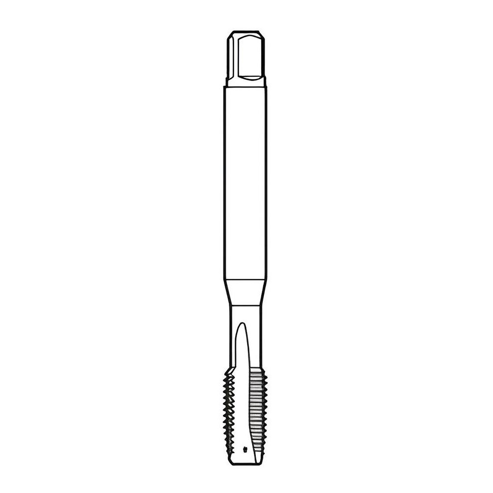Seco - Spiral Point Tap: M4x0.7 Metric, 2 Flutes, Plug Chamfer, 6H ...
