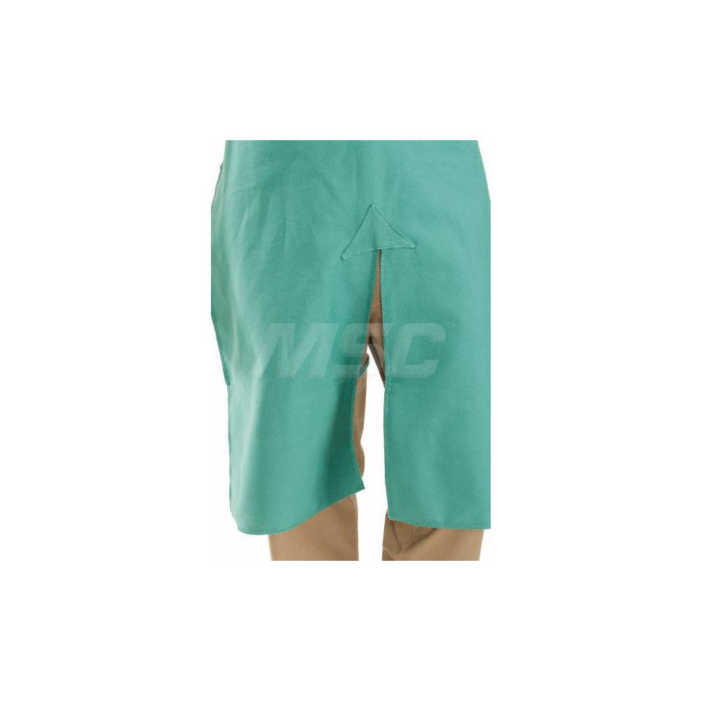 PRO-SAFE - Split Leg Apron: 10 oz, Cotton | MSC Direct