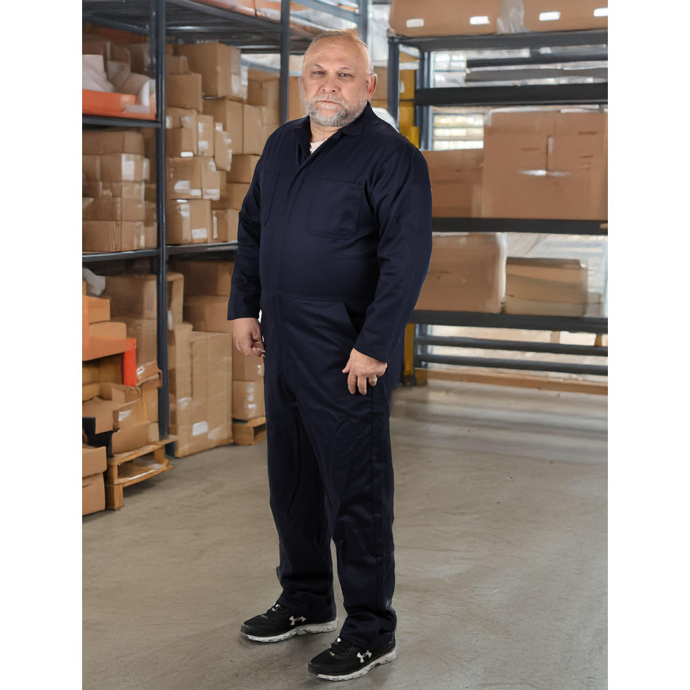 PRO-SAFE - Coveralls: Size Large, Cotton, Indura Ultra Soft & Nylon ...