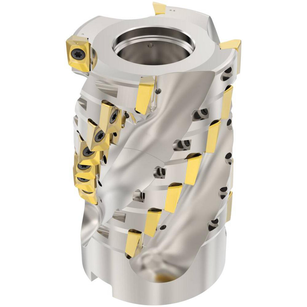 Seco - 2-1/2" Cut Diam, 1" Arbor Hole Diam, 3.03" Max Depth, Indexable ...