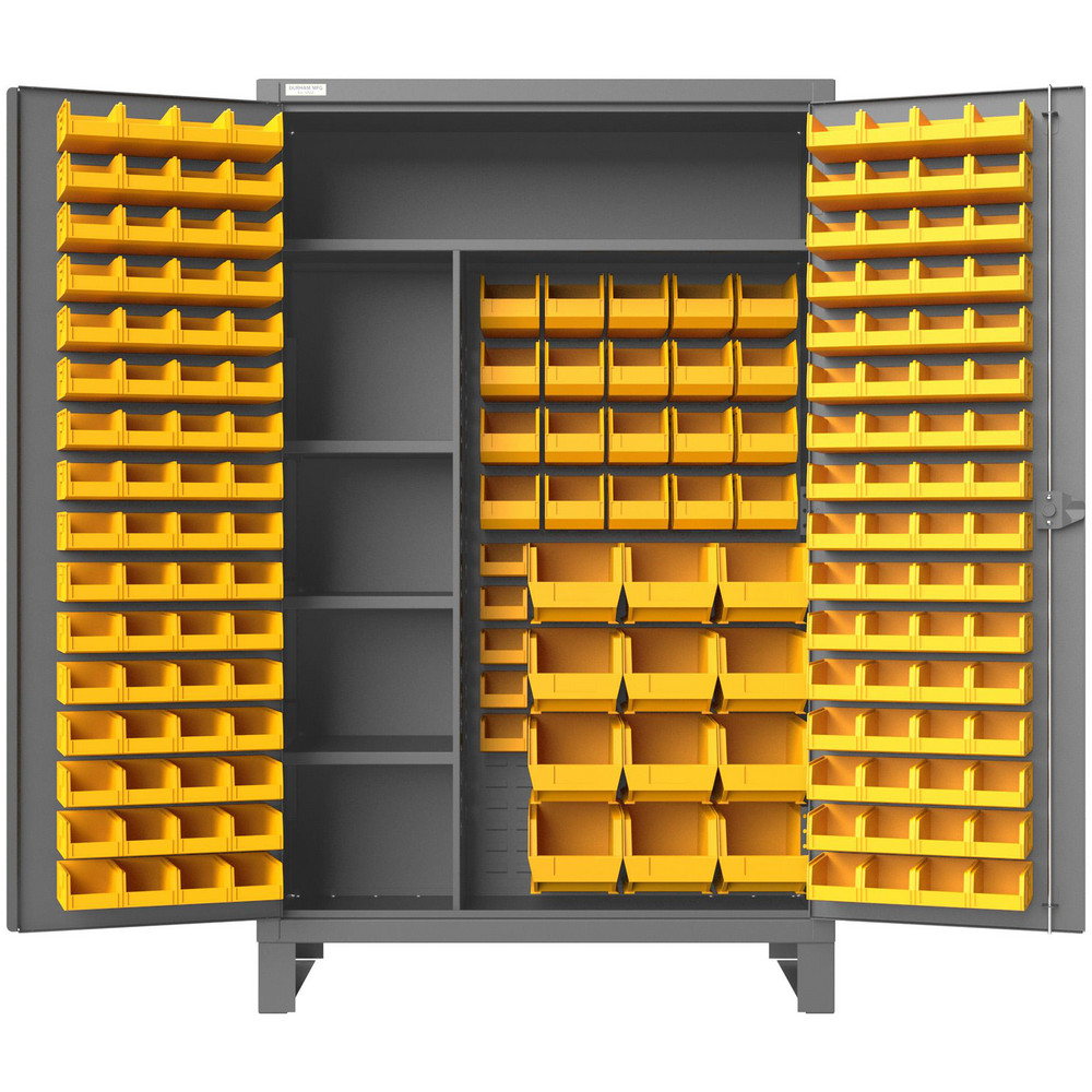 Durham - Steel Bin Cabinet, Extra Heavy Duty Storage, Flush Door ...