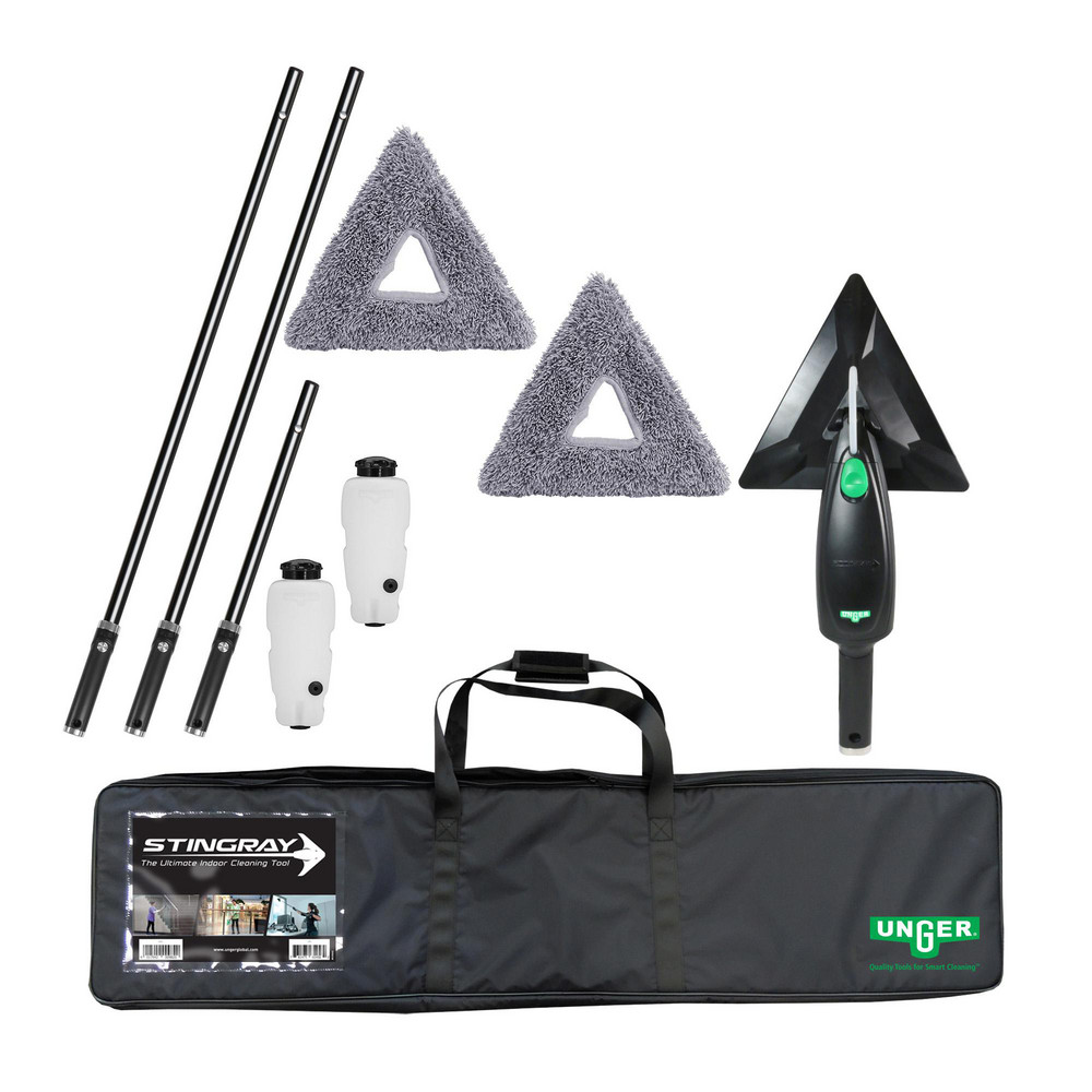 Unger - Window Washer Kits: Kit Type: Stingray Refillable Microfiber ...