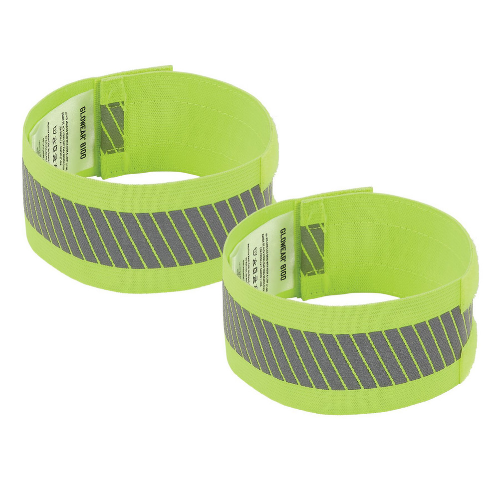 Ergodyne - Reflective Arm & Leg Bands: Type: Arm, Leg; Color: Lime ...