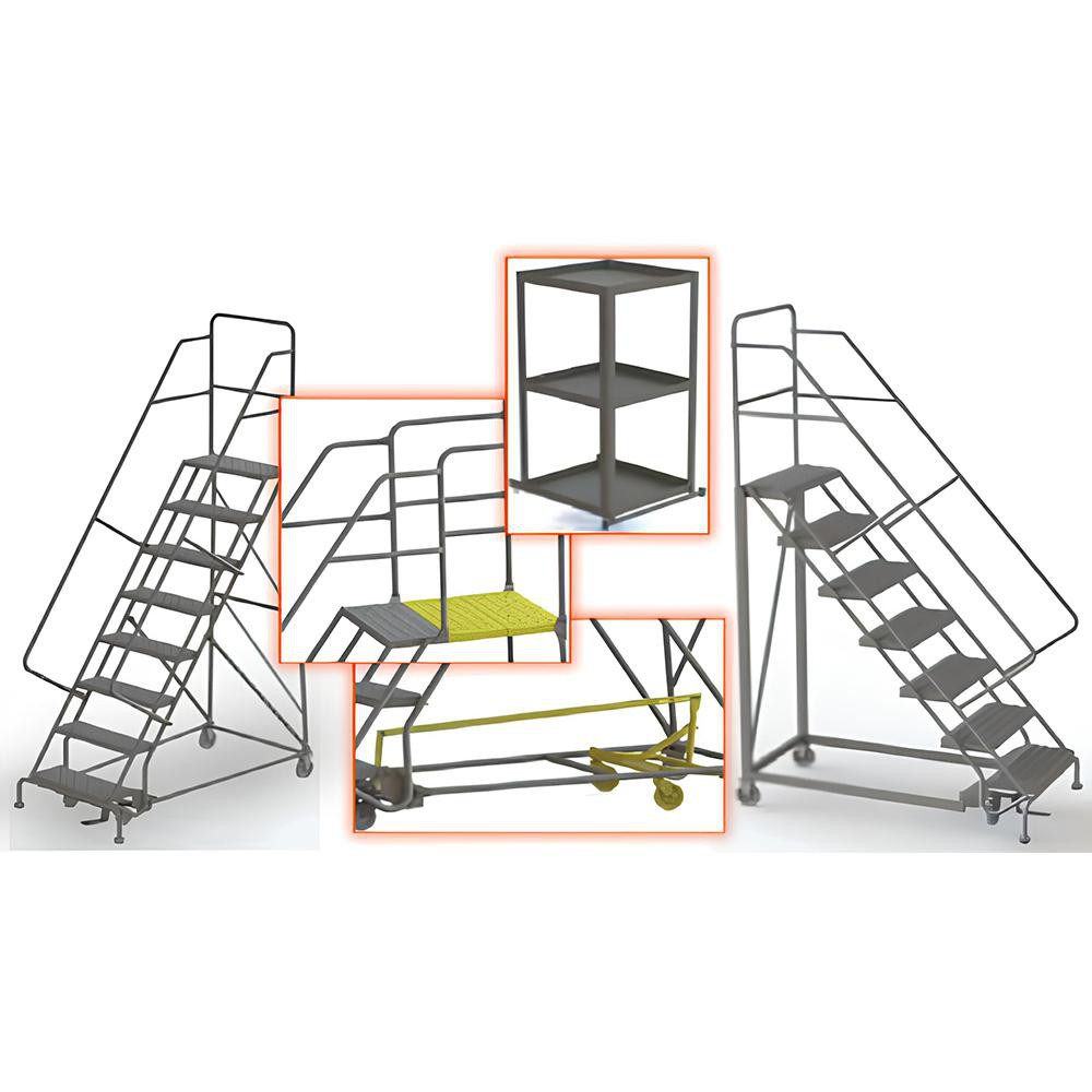 TRI-ARC - Ladder Kit: Platform Enclosure Ladder Kit, Use with Standard ...