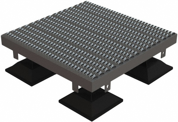 TRI-ARC - 1-Step Aluminum Adjustable Height Step Platform: 500 lb ...