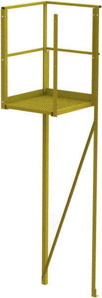 TRI-ARC - 1-Step Steel Turn Platform: 1000 lb Capacity, 24" Platform ...