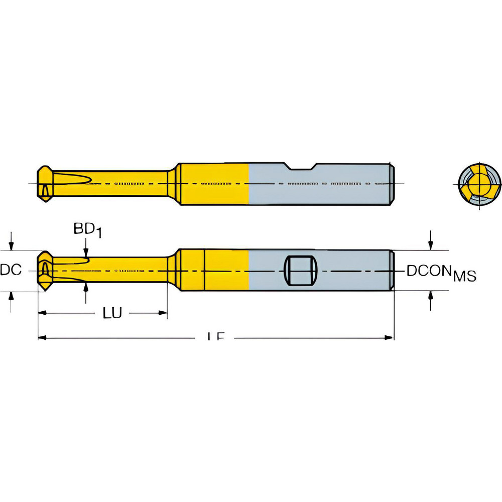 Sandvik Coromant - Chamfer Milling Tip Insert: A326R08-M3502012-CH 10 ...