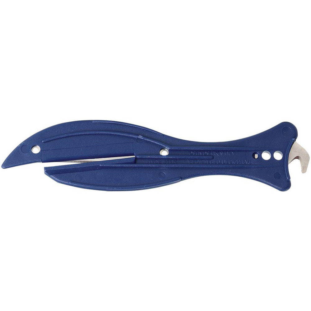 Detectamet - Metal Detectable Utility Knife: 4" Handle, Fixed Blade ...