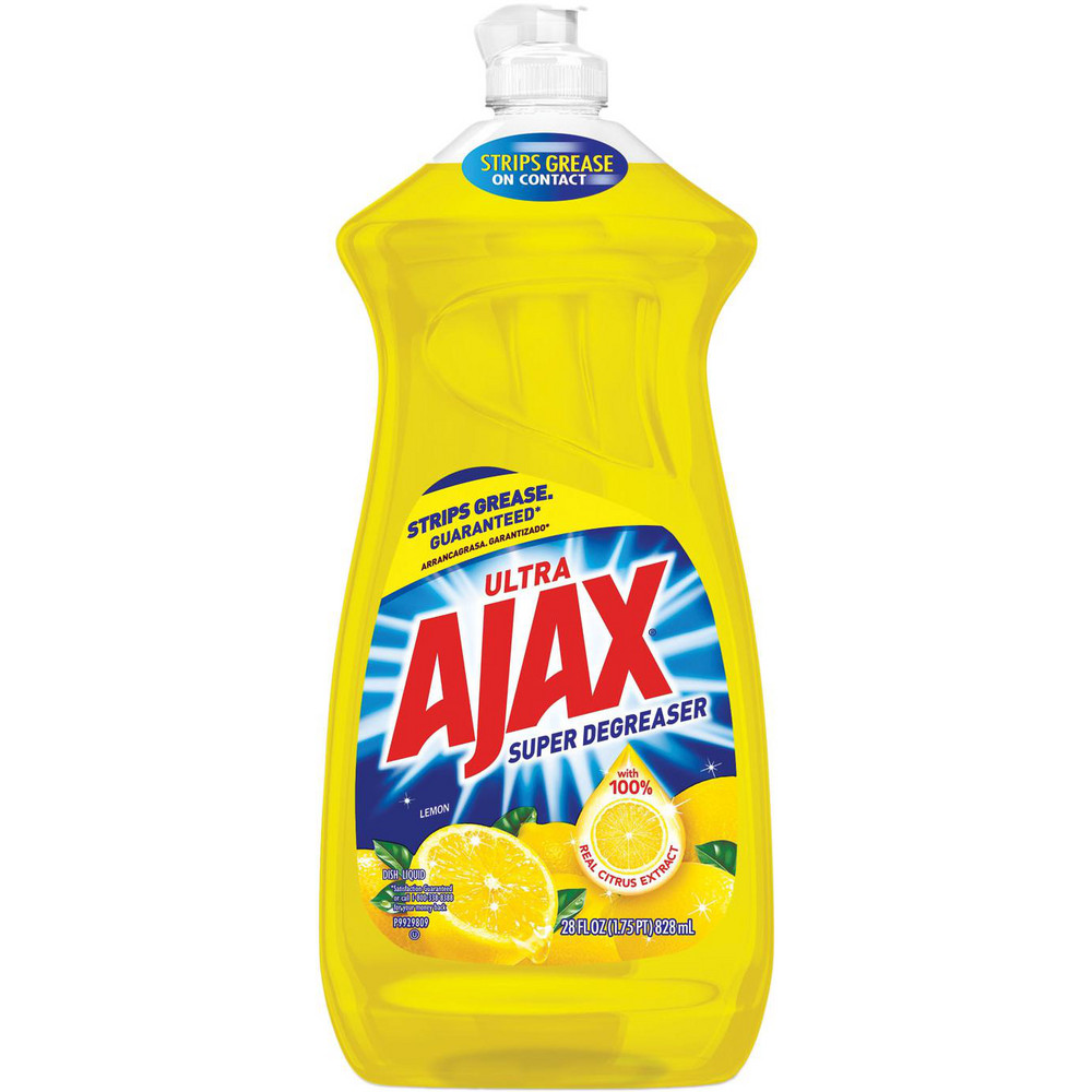Ajax - Dish Detergent, Lemon Scent, 28 oz Bottle, 9/Carton | MSC Direct