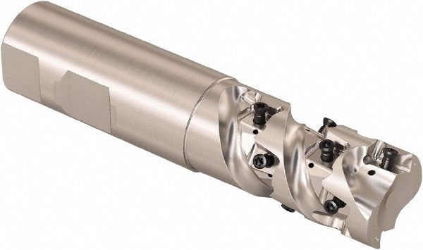 Seco - Indexable Copy End Mill: 0.996" Cut Dia, 0.315" Max Depth of Cut ...