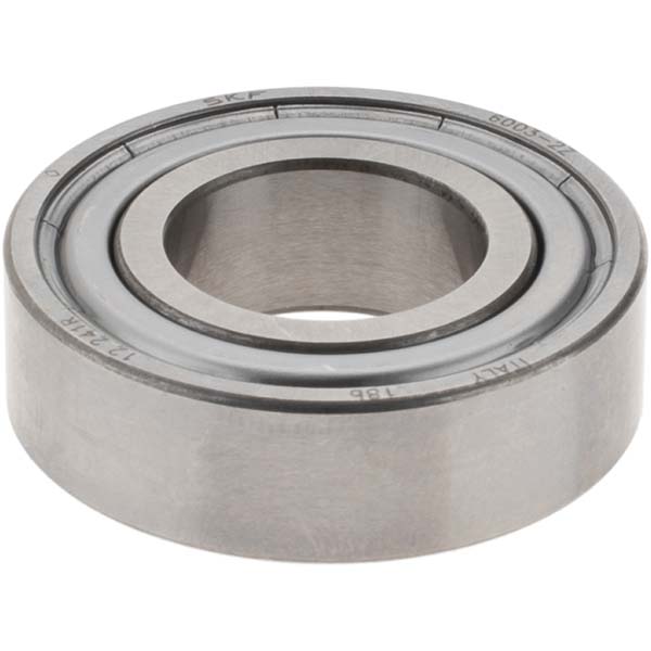 SKF - Deep Groove Ball Bearing: 35 mm OD, 0.3937" Wide, Double Shield ...