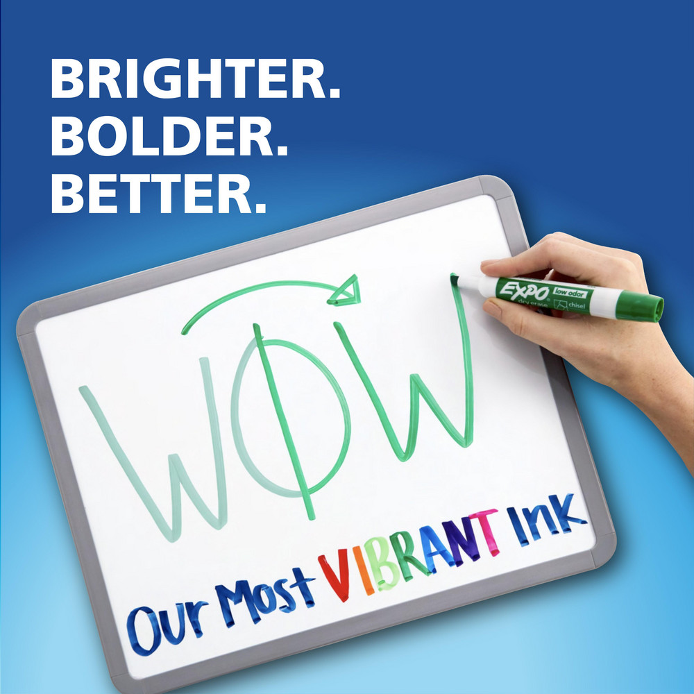 Expo - Dry Erase Markers & Accessories: Color: Black, Red, Green, Blue ...