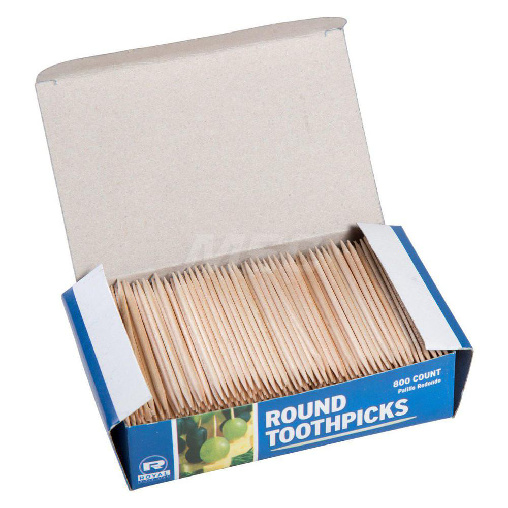 Royal Paper - 1 Box of 800 Wood Toothpicks | MSC Direct