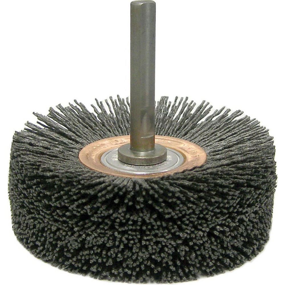 Weiler - Disc Brushes: Brush Type: Crimped; Connector Type: Drive Arbor ...