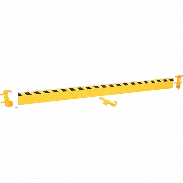 Vestil - Channel Guard Rail: Yellow, Powder Coated | MSC Direct