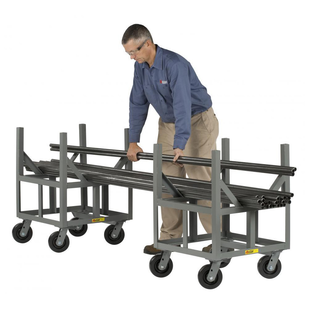 Little Giant® - Ergonomic Bar Cradle Truck: 3,000 lb Capacity, Steel ...
