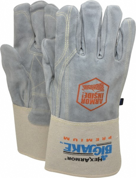 HexArmor® - Gloves: BigJake® Premium Size X-Large, ANSI Cut A7, ANSI Puncture 5, Leather | MSC ...
