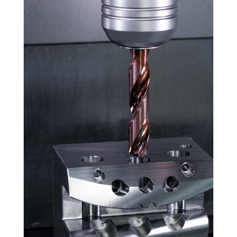 Guhring - Taper Length Drill Bit: 0.2126" Dia, 140 deg, Solid Carbide ...