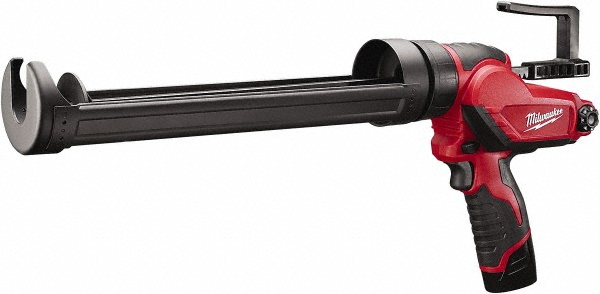 Milwaukee Tool - Cordless Caulk & Adhesive Gun: 1 qt, Half Barrel Frame ...