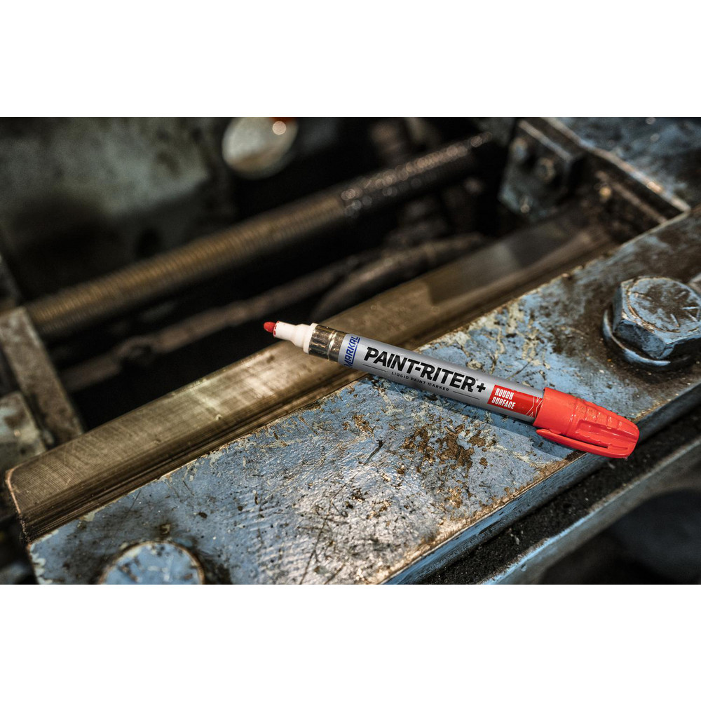 Markal - Liquid Paint Marker: White, Bullet Tip | MSC Direct