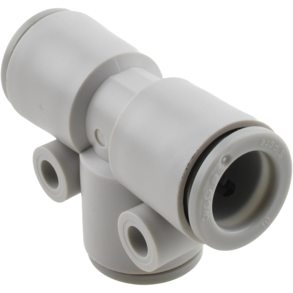 SMC PNEUMATICS - Push-to-Connect Push-to-Connect Fitting: Tee, 10.00 mm OD | MSC Direct