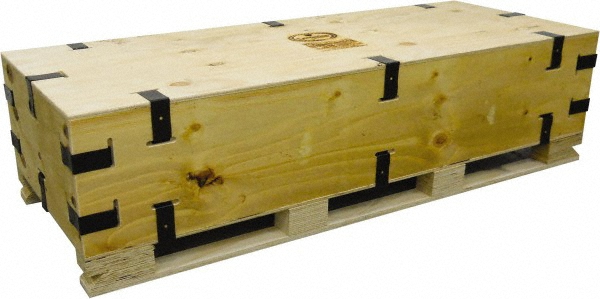 packIQ - Bulk Storage Container: Collapsible Wood Crate | MSC Direct