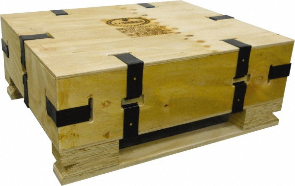 packIQ - Bulk Storage Container: Collapsible Wood Crate | MSC Direct