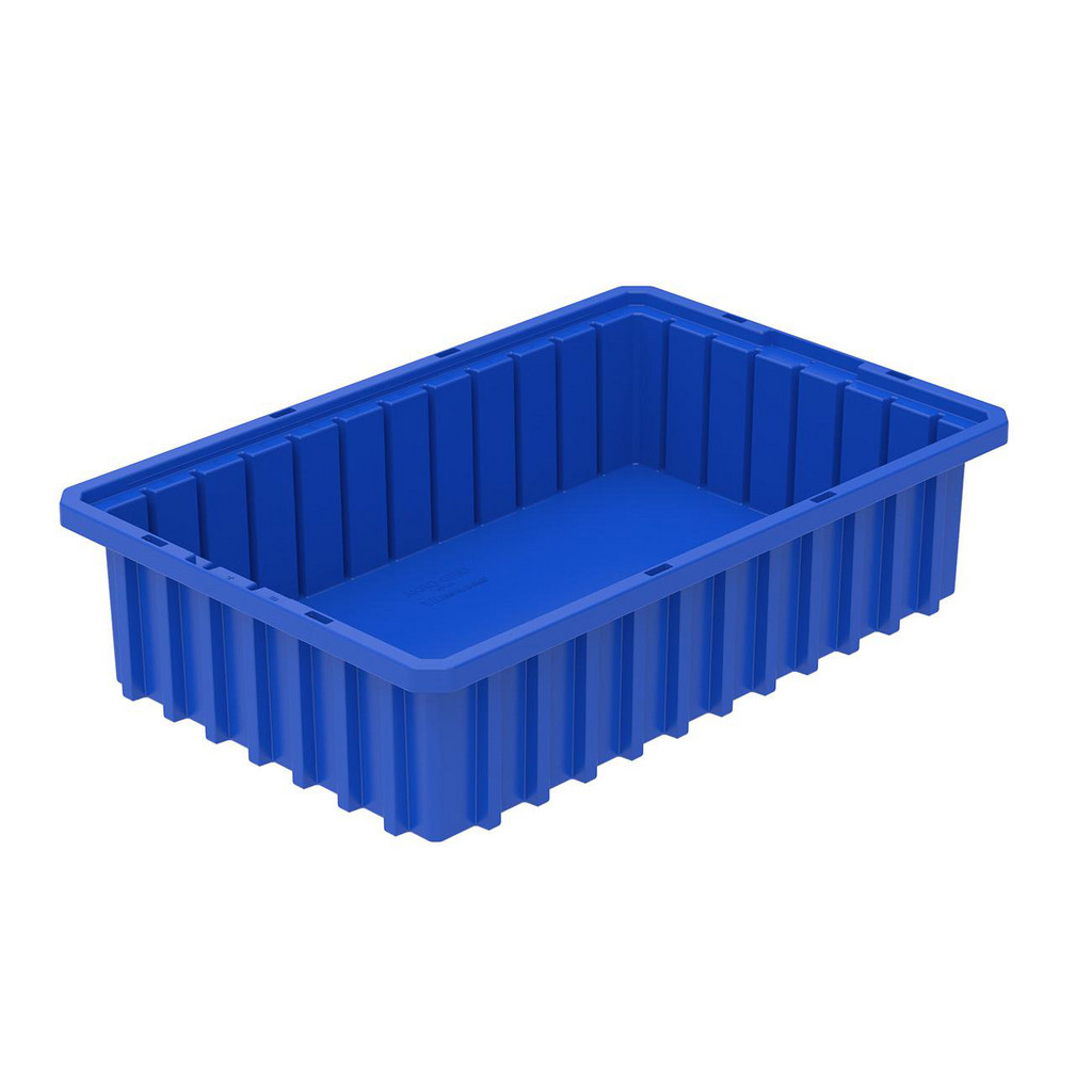 Akro-Mils - Bins: Bin Style: Dividable Storage Tote; Shape: Rectangle ...