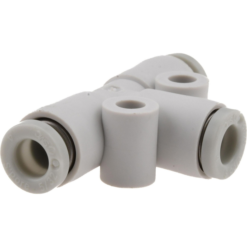SMC PNEUMATICS - Push-to-Connect Push-to-Connect Fitting: Tee, 4.00 mm OD | MSC Direct