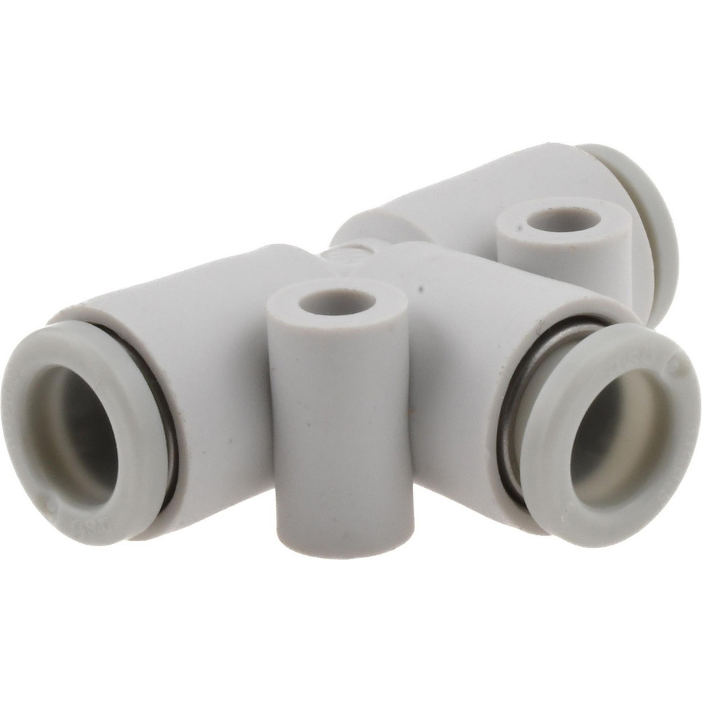 SMC PNEUMATICS - Push-to-Connect Push-to-Connect Fitting: Tee, 6.00 mm OD | MSC Direct