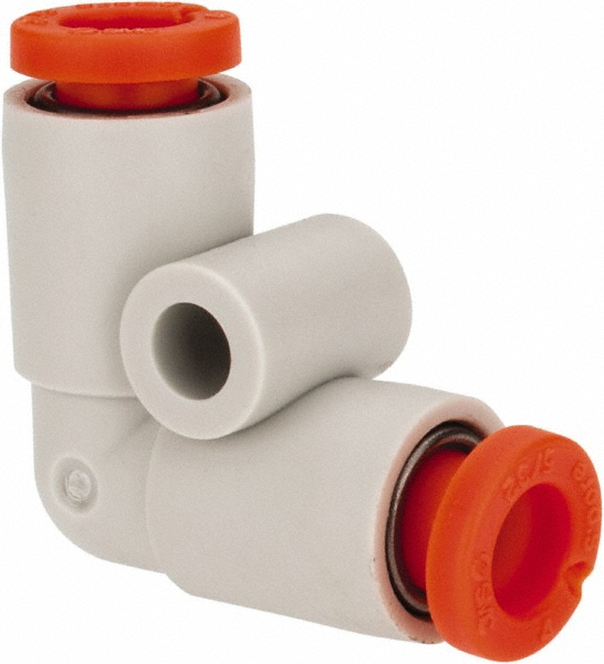 SMC PNEUMATICS - Push-to-Connect Push-to-Connect Fitting: Reducing Elbow, 5/32" OD | MSC Direct