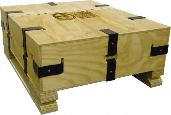 packIQ - Bulk Storage Container: Collapsible Wood Crate | MSC Direct