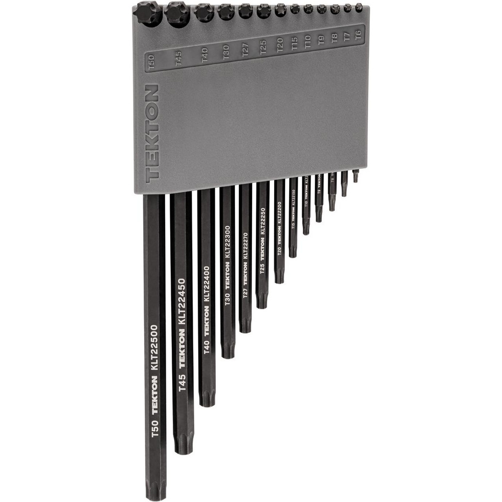Tekton - Torx Key Sets: End Type: Torx; Torx Size: T6, T7, T8, T9, T50 ...