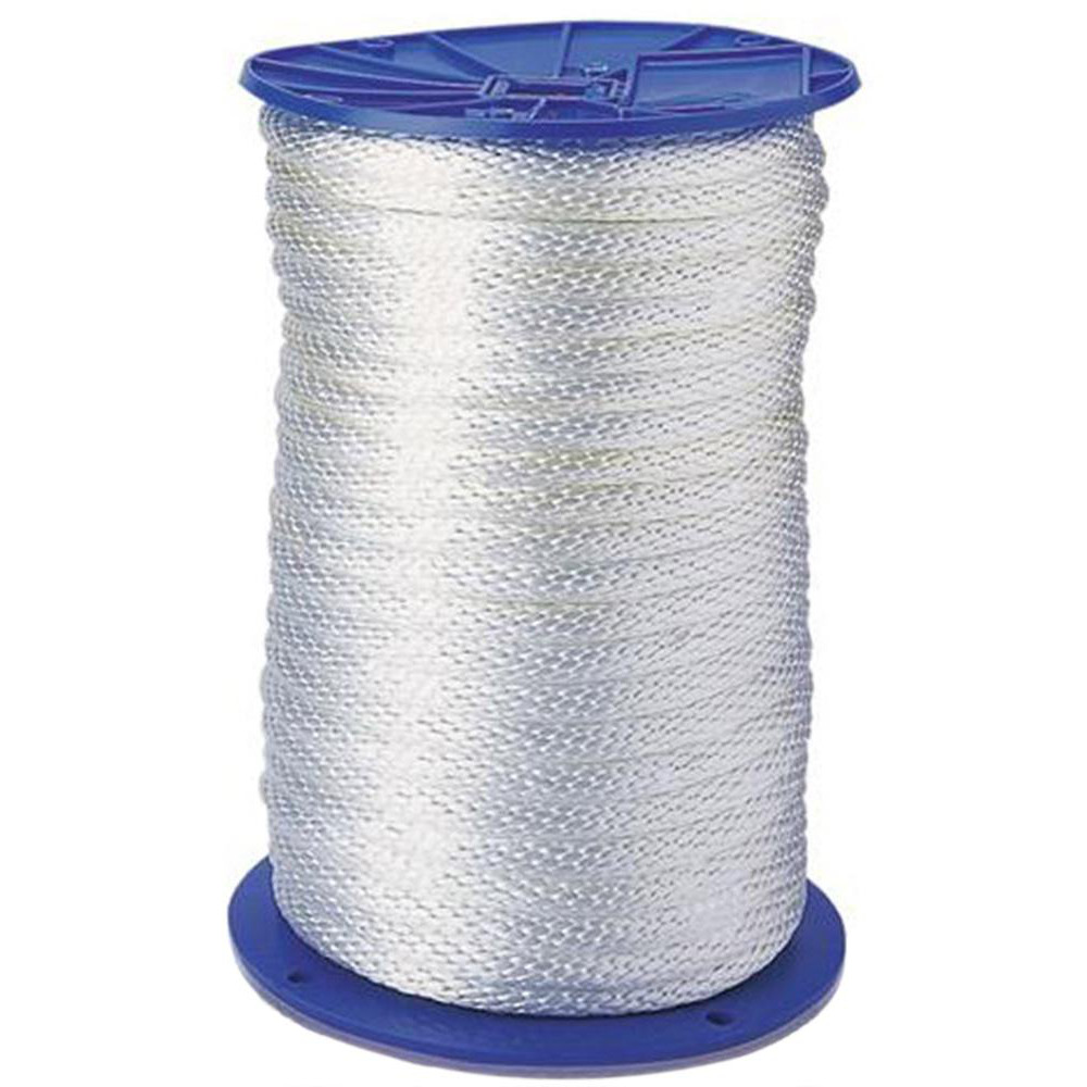 Peerless Chain - Rope: Rope Construction: Solid Braid; Material: Nylon ...