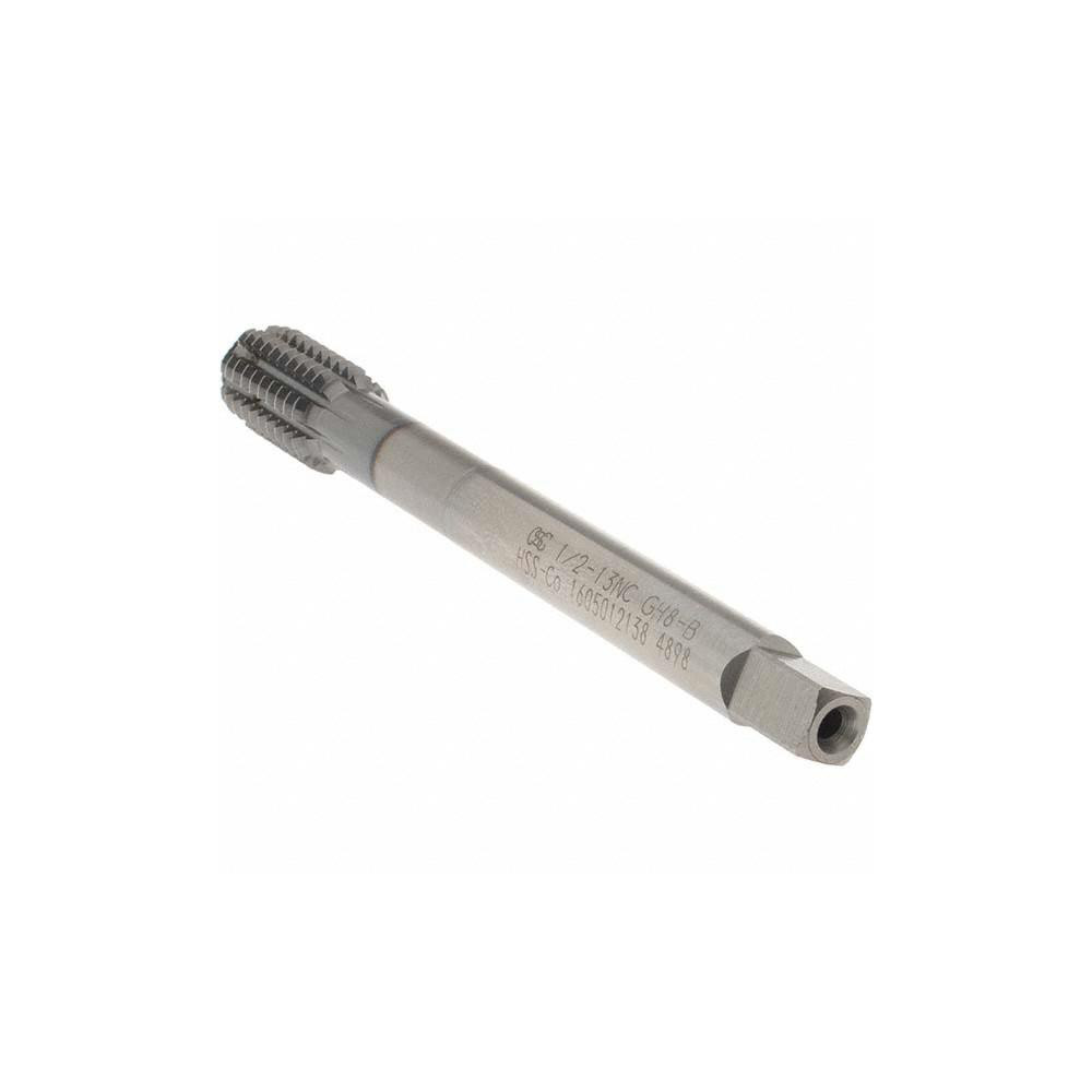 OSG - Thread Forming Tap: 1/2-13 UNC, 2B Class of Fit, Modified Bottoming Chamfer, Cobalt, V ...