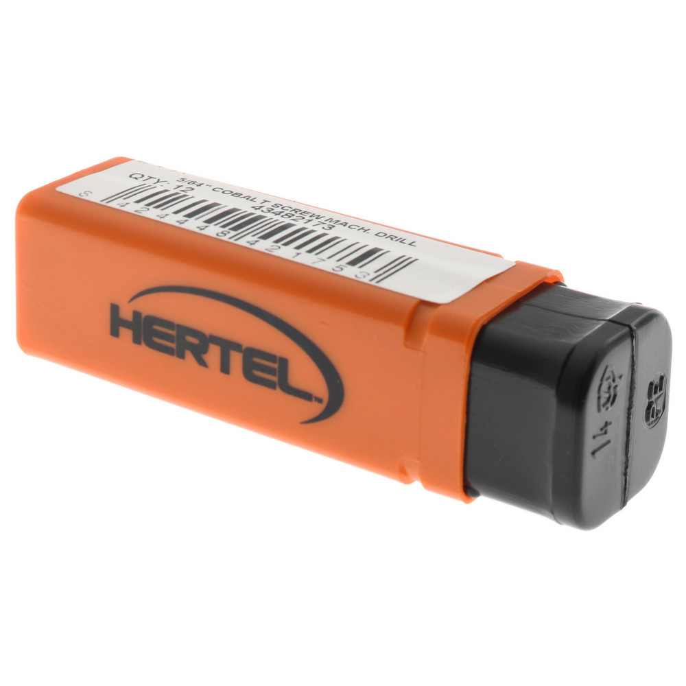 Hertel - Screw Machine Length Drill Bit: 5/64" Dia, 135 deg Point ...