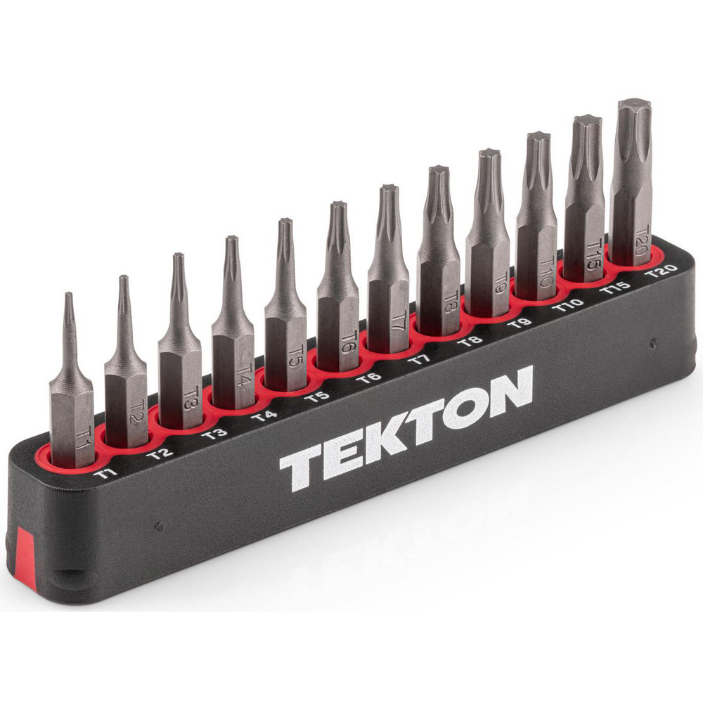 Tekton - Screwdriver Bit Sets: Set Type: Torx/Star; Tip Type: Star ...