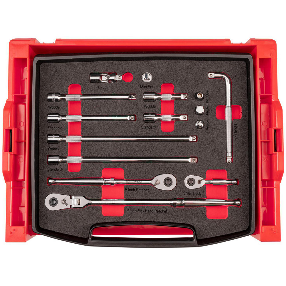Tekton - Ratchet Sets: Drive Size (Inch): 3/8; Overall Length (Inch ...