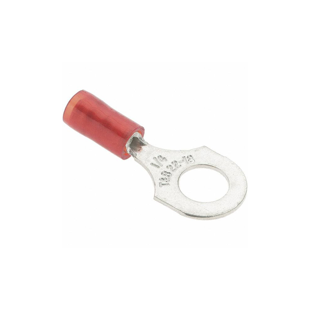 Value Collection - D Shaped Ring Terminal: Partially Insulated, 22 to ...