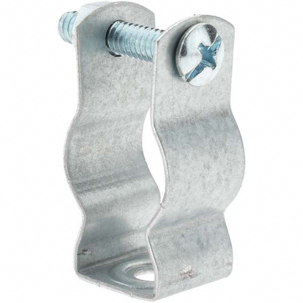 Value Collection - Steel Conduit/Pipe Hanger for 3/8 & 1/2" Conduit ...