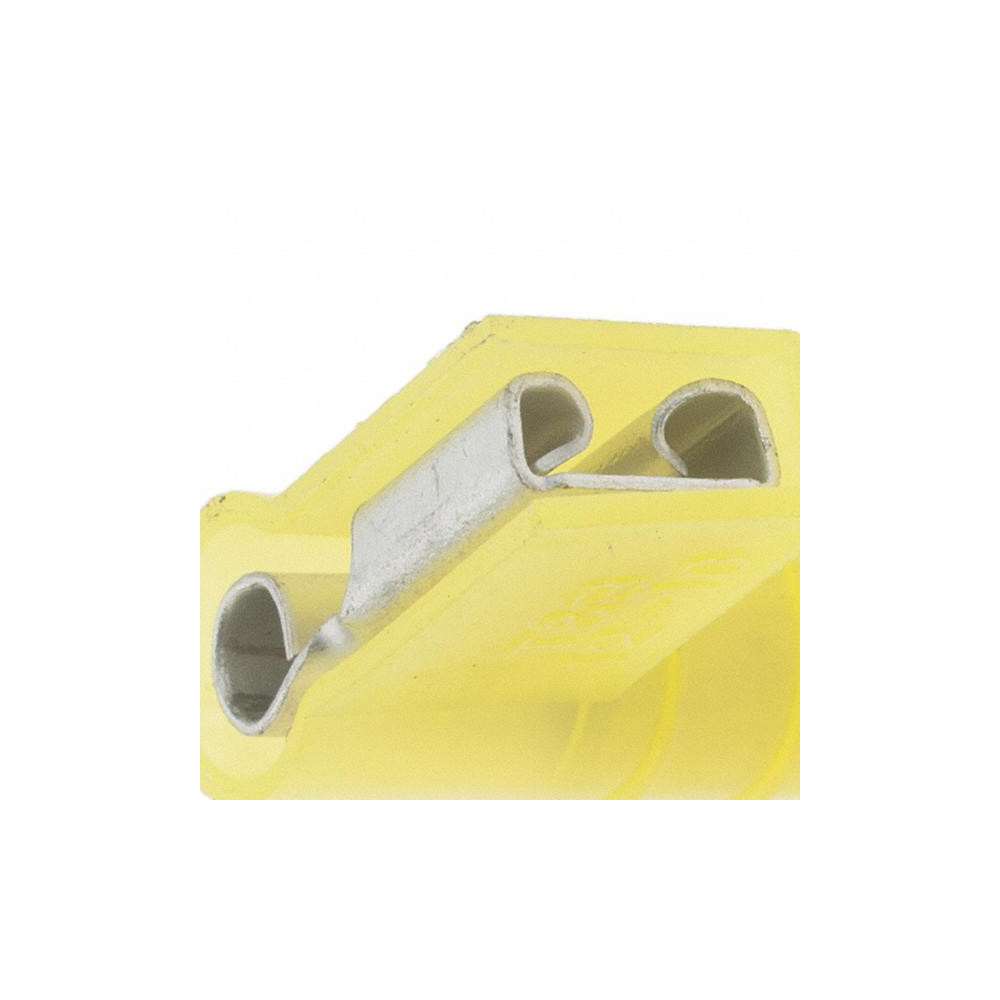 Value Collection - Wire Disconnect: Female, Yellow, Nylon, 12-10 AWG, 1 ...