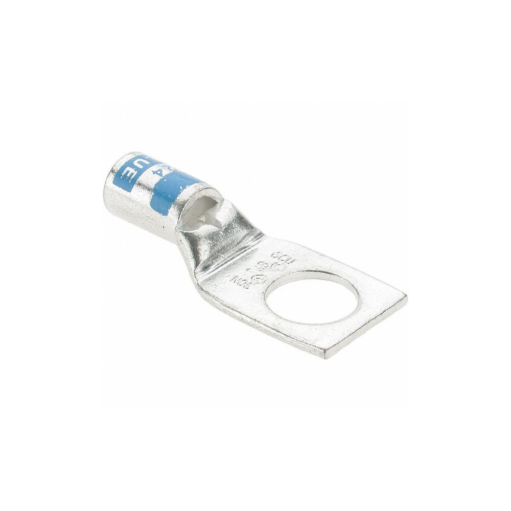 Value Collection - Square Ring Terminal: Non-Insulated, 6 AWG, Crimp ...