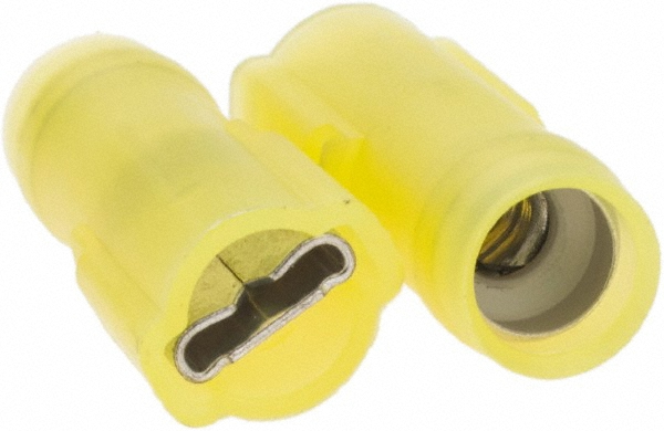 Value Collection - Wire Disconnect: Female, Yellow, Nylon, 12-10 AWG, 1 ...