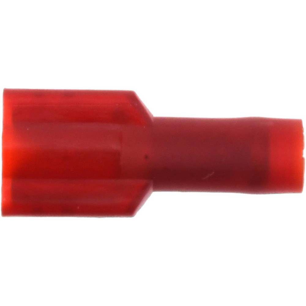 Value Collection - Wire Disconnect: Female, Red, Nylon, 22-18 AWG, 1/4 ...