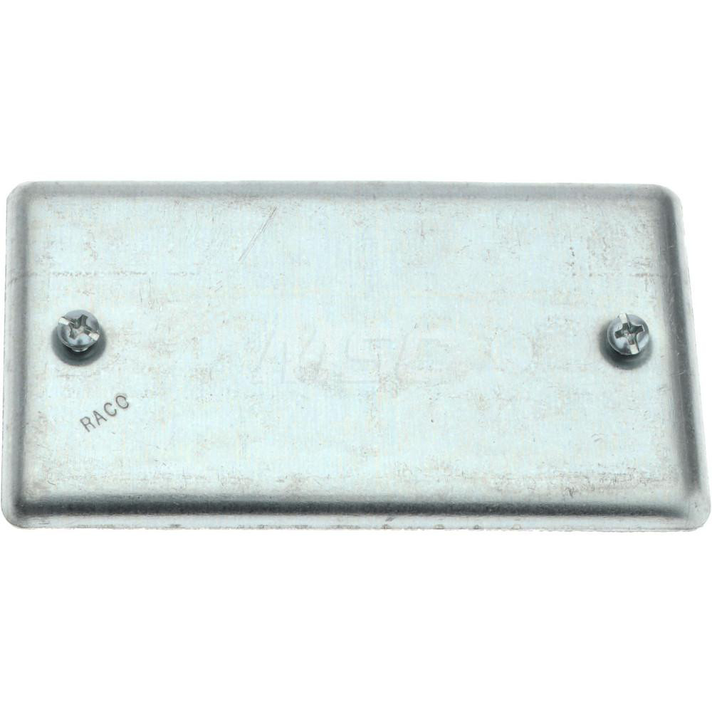 Value Collection - 2-1/8" & 4" Trade, Steel Conduit Body Cover Plate ...