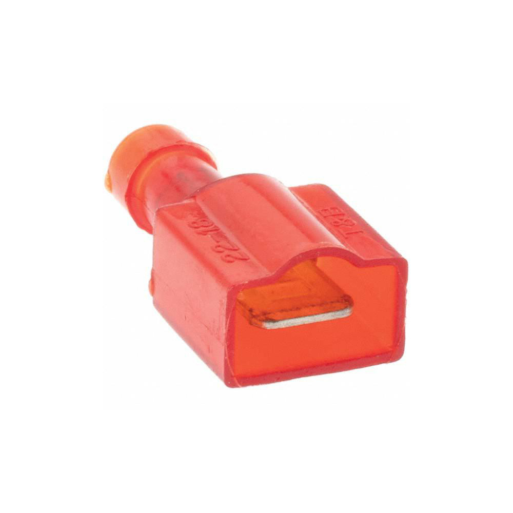 Value Collection - Wire Disconnect: Male, Red, Nylon, 22-18 AWG, 1/4 ...