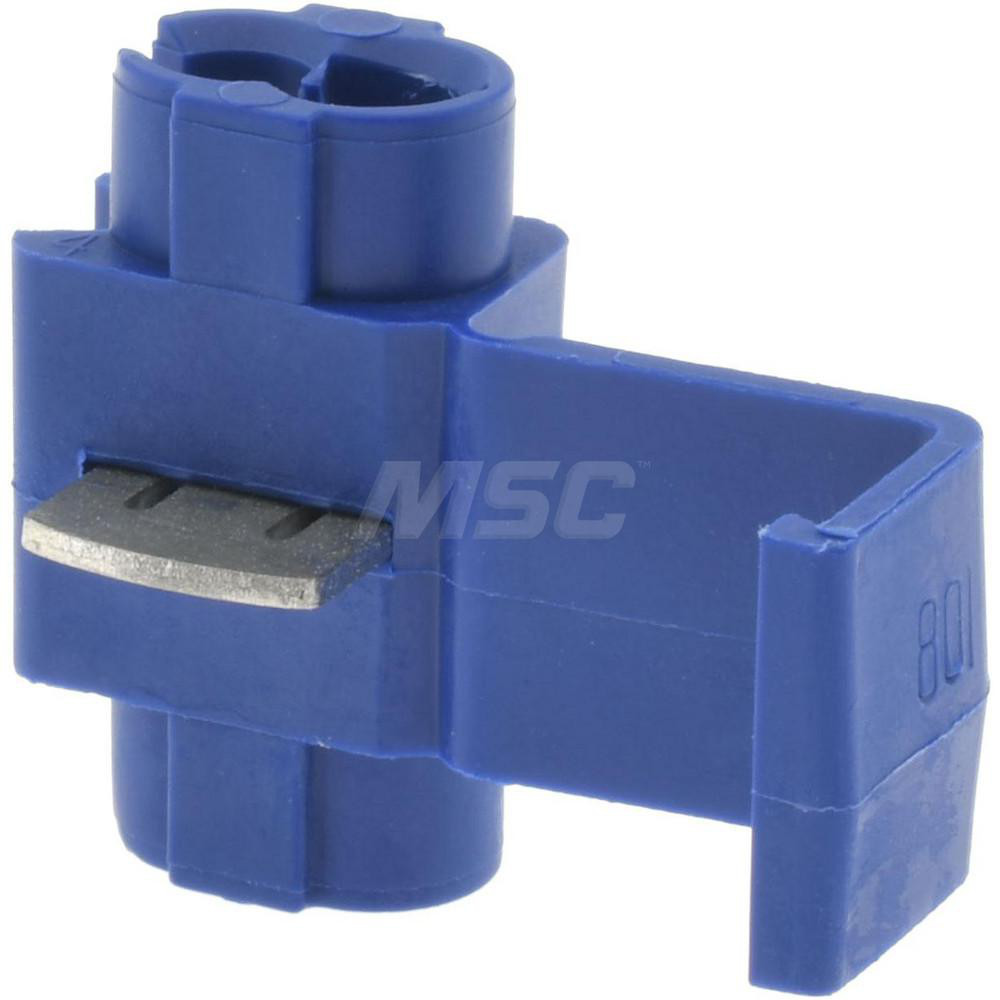 Value Collection - 18 to 14 AWG, Blue, IDC, Tap Quick Splice Connector ...